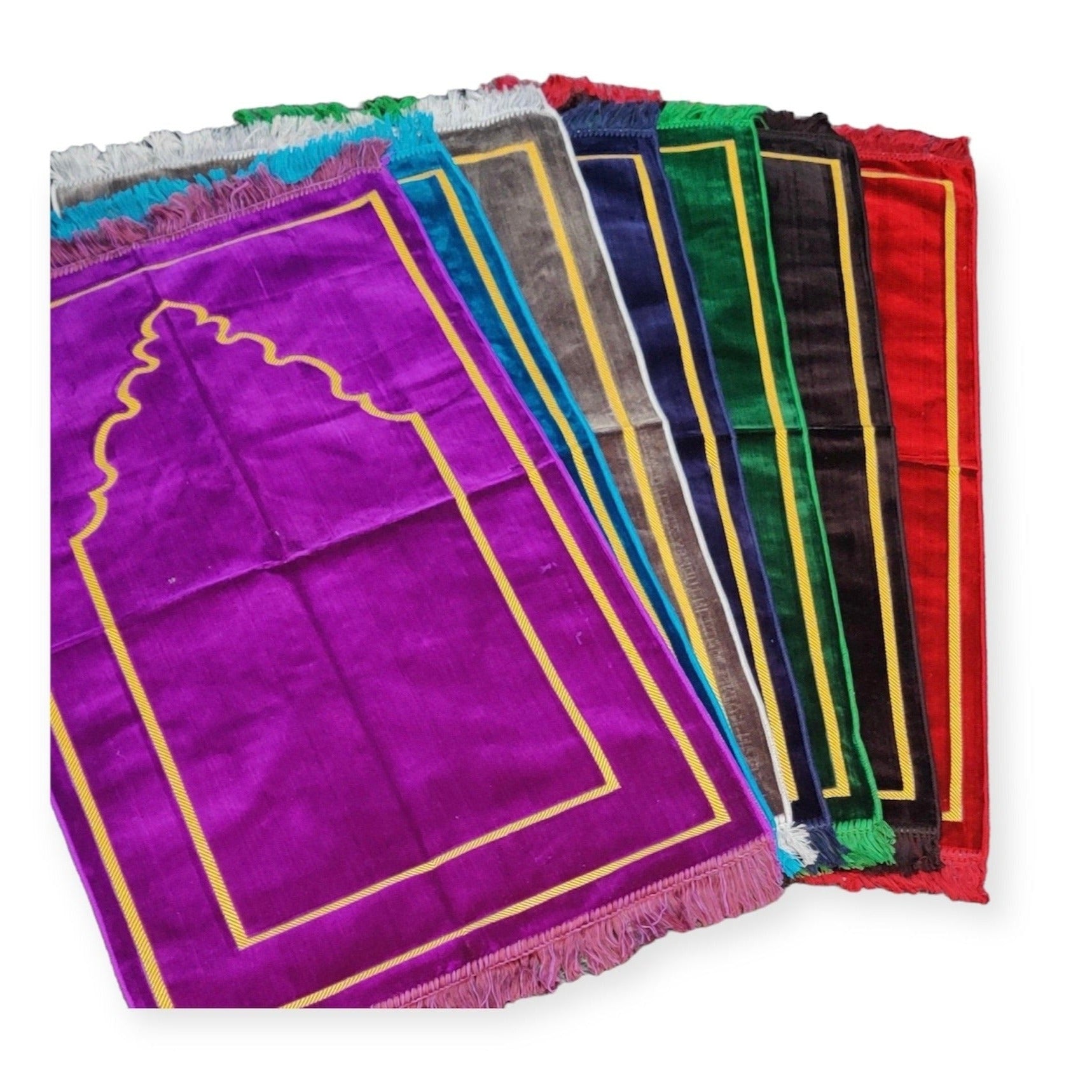 Plain prayer mat sajjadah jaynamaz salah prayer rug Turklish prayer mat ...