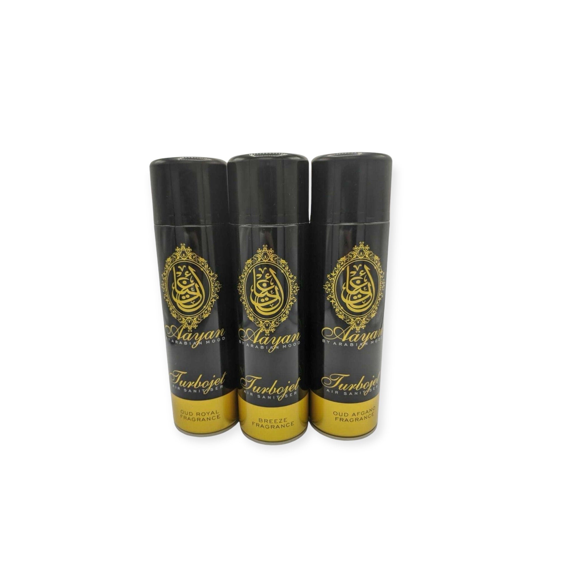 Aayan 500ml Turbojet Air Sanitiser Freshener - Oud Royal-theislamicshop ...