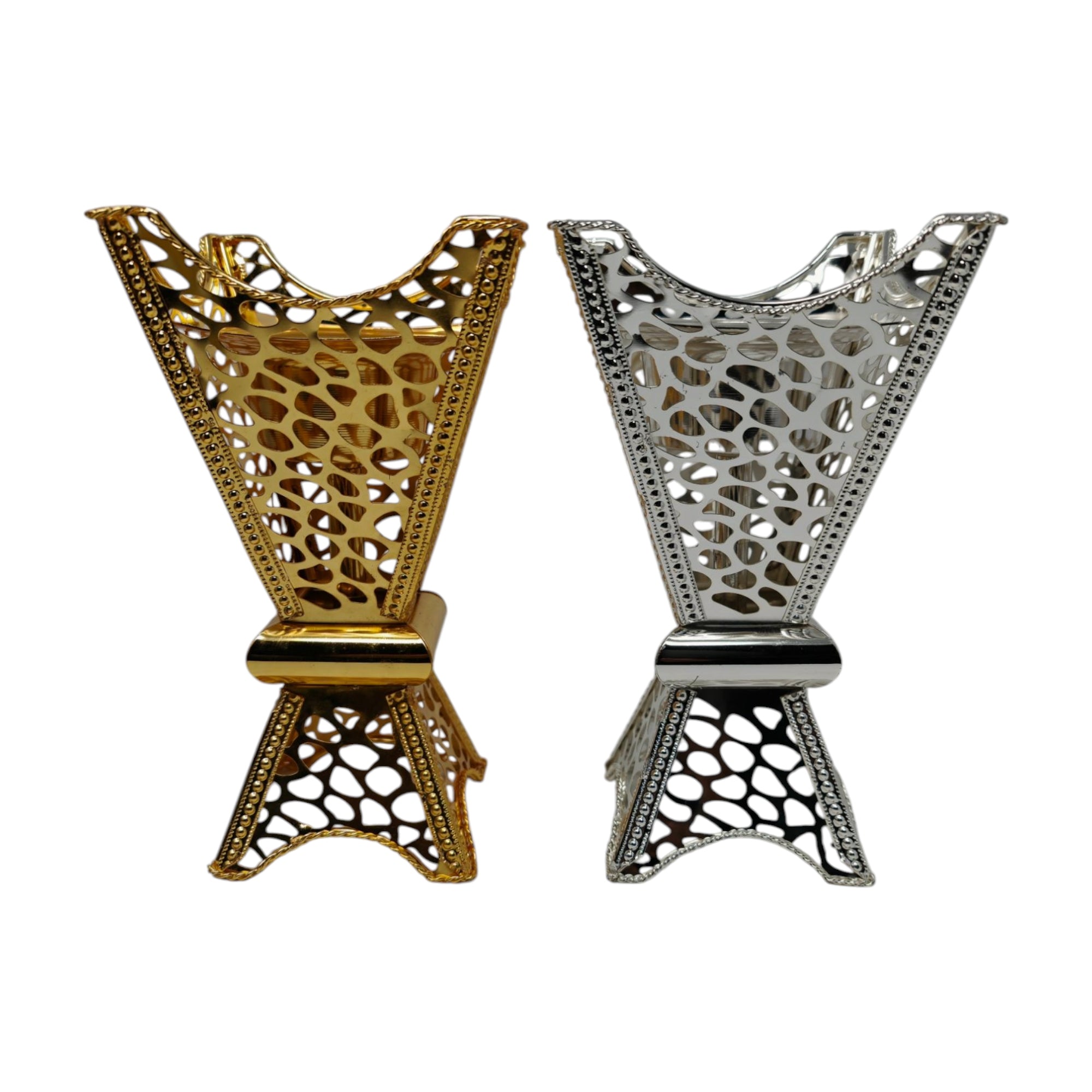 Bakhoor Oudh Burner Gold/Silver-theislamicshop.com – The Islamic Shop