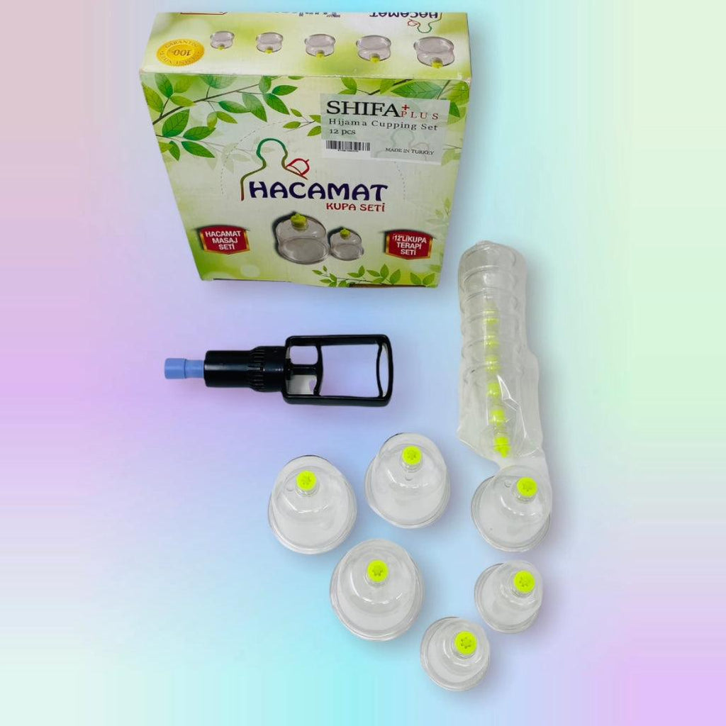 Hijama cupping Set 12 Pice-theislamicshop.com